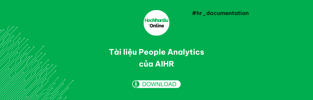Tài liệu People Analytics của AIHR - HocNhanSu.Online